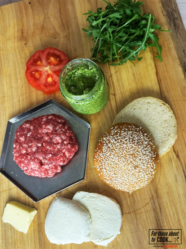 Italian Burger | Easy Italian Seasoned Burger | For Those About To Cook