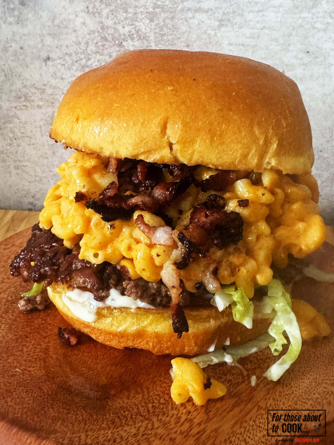Mac and Cheese Burger | For Those About To Cook