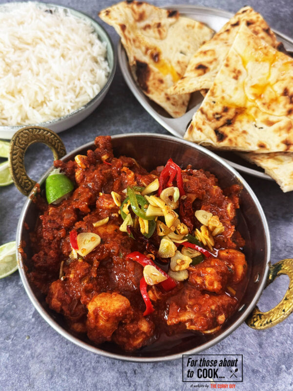 30 Minute Chicken Chilli Garlic Curry | For Those About To Cook