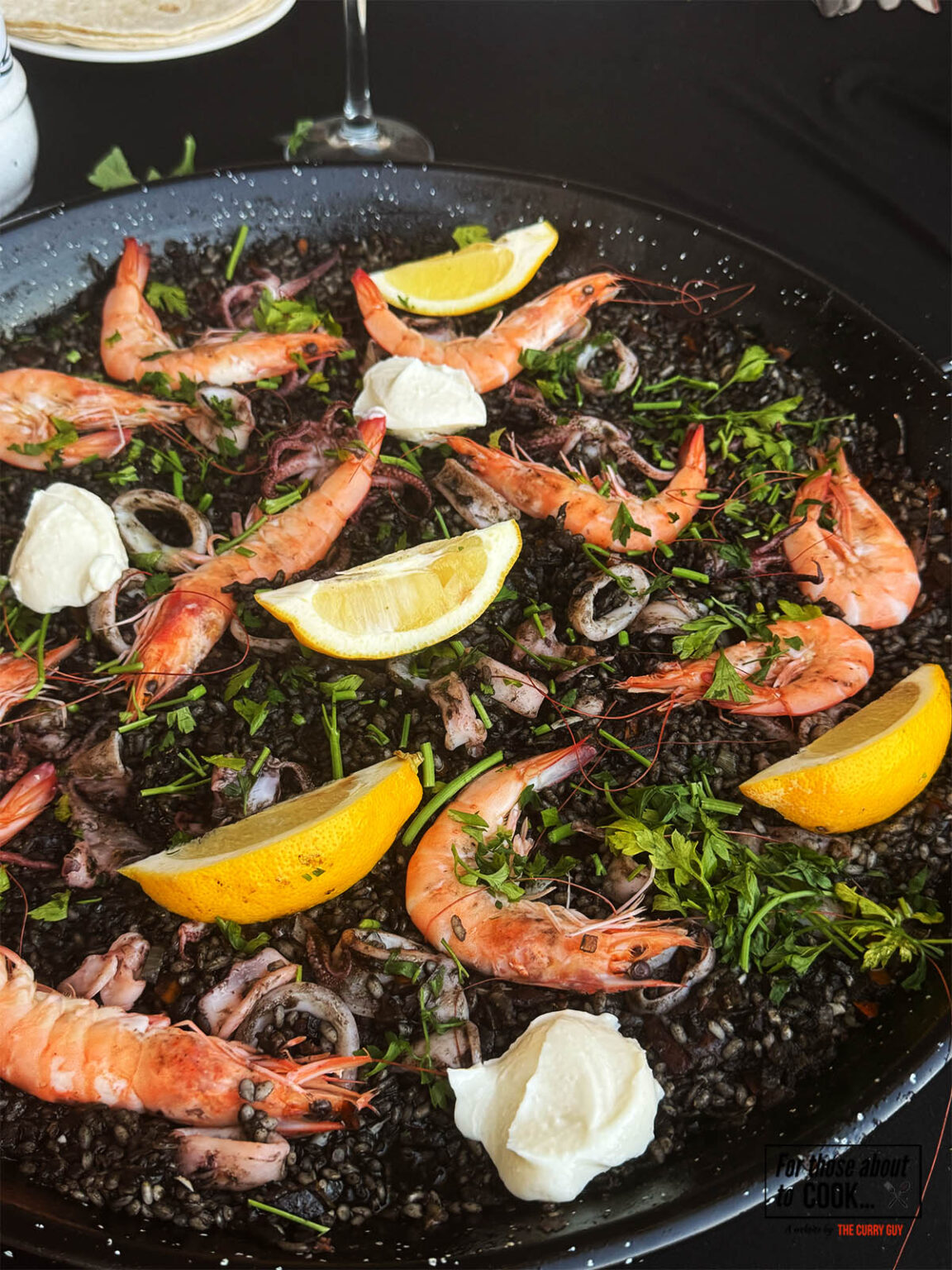 Black Paella - Arroz Negre | For Those About To Cook