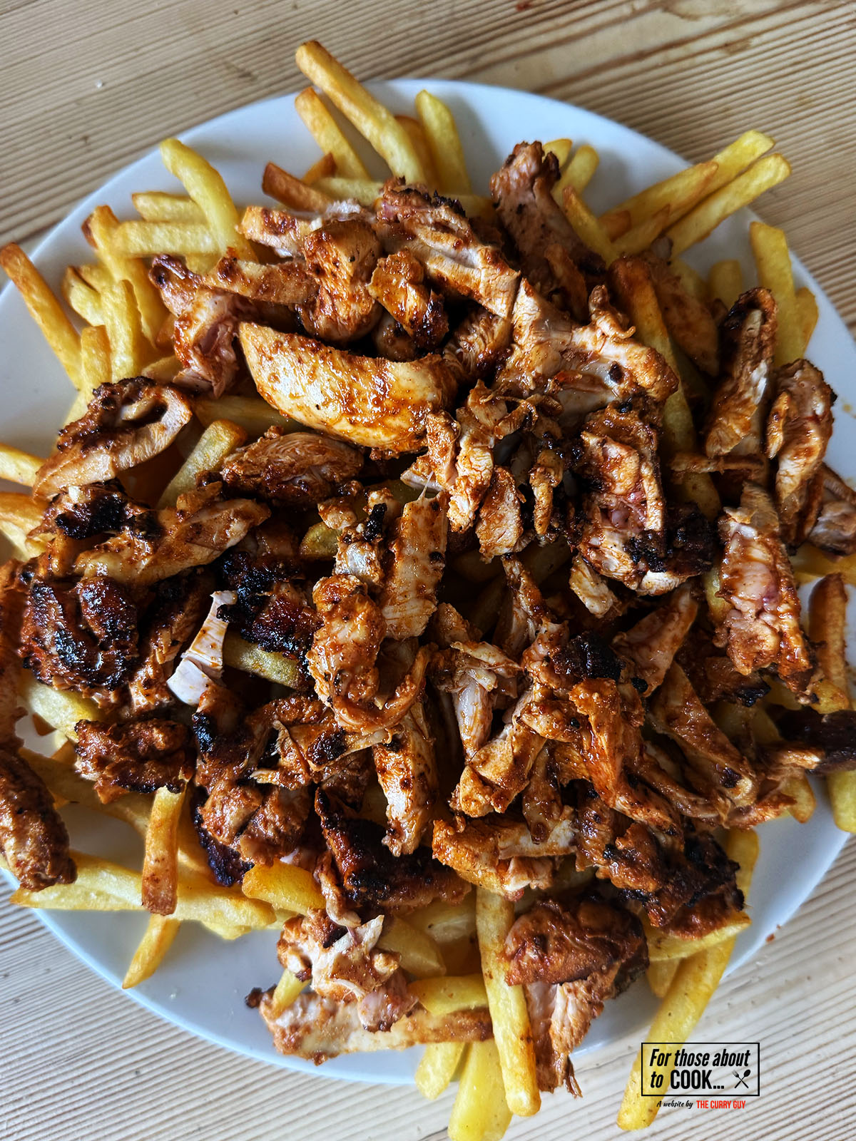 Chicken Shawarma Loaded Fries | For Those About To Cook