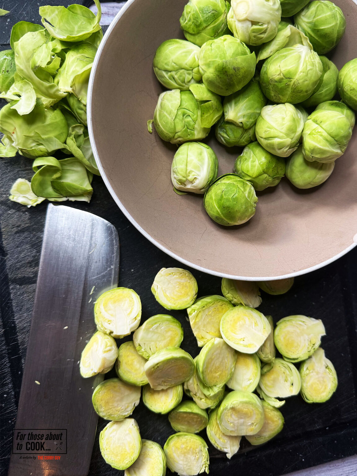 Curried Brussels Sprouts | For Those About To Cook